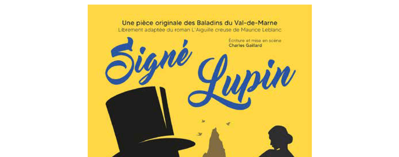 Théâtre : Signé Lupin | Ville-sucy.fr, site officiel de la Ville de ...